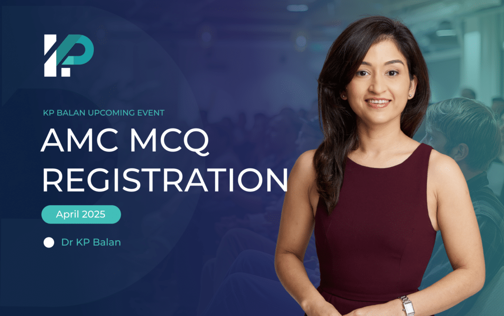 AMC MCQ Registration april 2025 - KP Balan